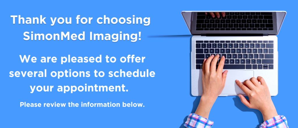 Online Scheduling - SimonMed Website